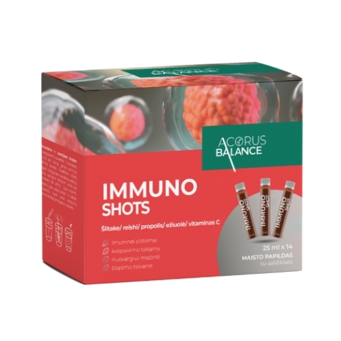 Immuno shots, Imuninei sistemai - Acorus Balance, 14 vnt. | Acorus ...